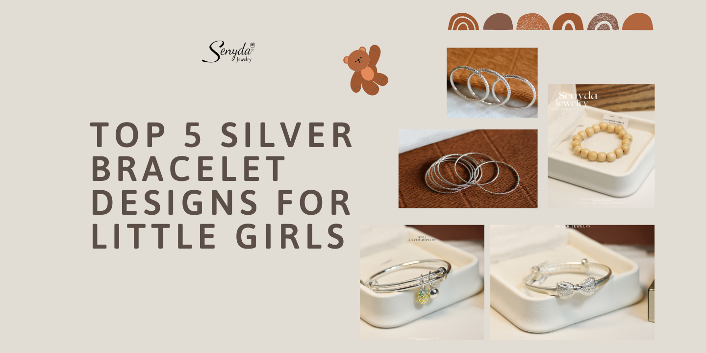 Top 5 Silver Bracelet Designs For Little Girls – Senyda Jewels